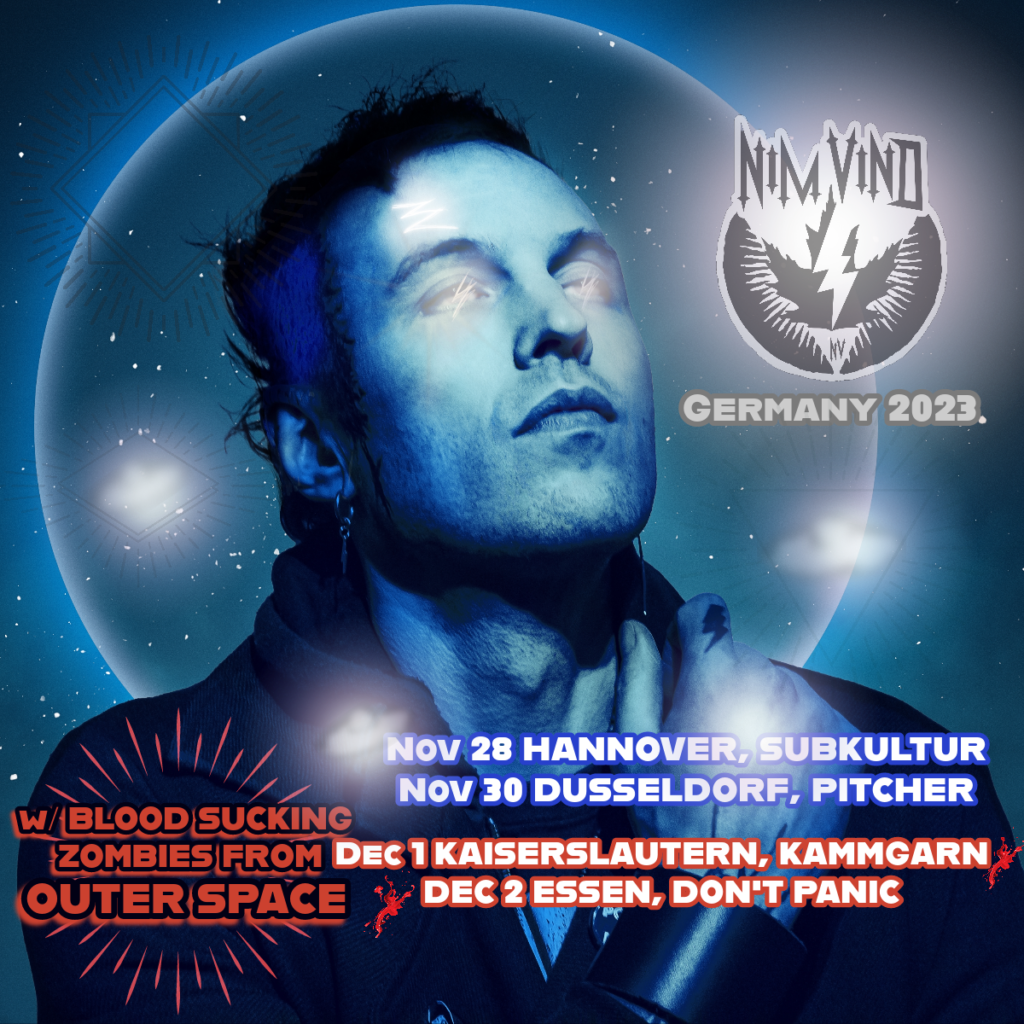 Nim Vind rides again! Four shows in Germany this Fall - Howie Wowie